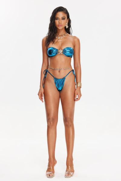 Nurda Glossy Bikini Set – GOOSUDU